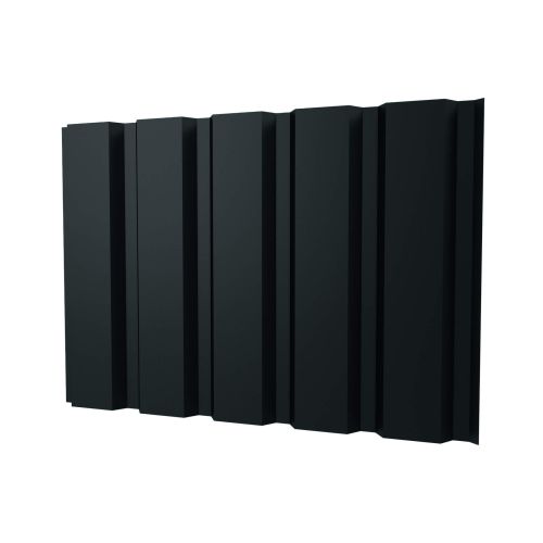 Damwandplaat T35/207M | Gevel 0,50 mm Antracietgrijs (RAL 7016) 50 µm ...