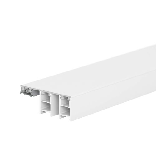 Mendig | Randprofiel | 6 - 11 mm | Aluminium | Wit | 2,50 m | HMG