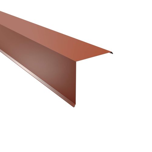 Windveer | 20 x 20 cm 0,50 mm Koperbruin (RAL 8004) | HMG